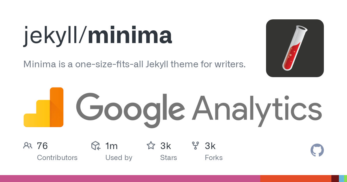 Simple Way to Integrate Google Analytics into Jekyll’s Minima Theme | Karen Tamrazyan